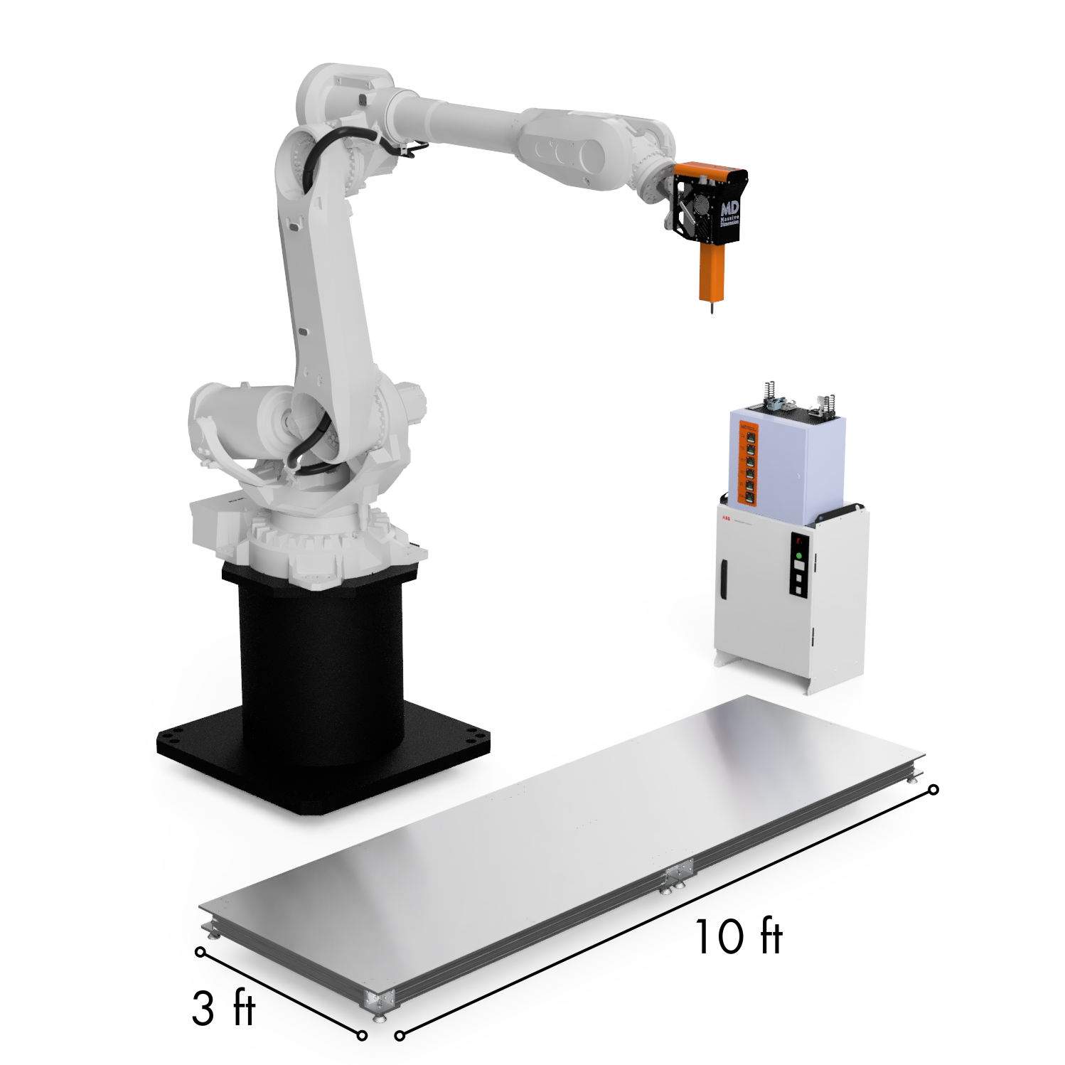 MDAC20-10 Robotic 3D Printing Cell – Massive Dimension