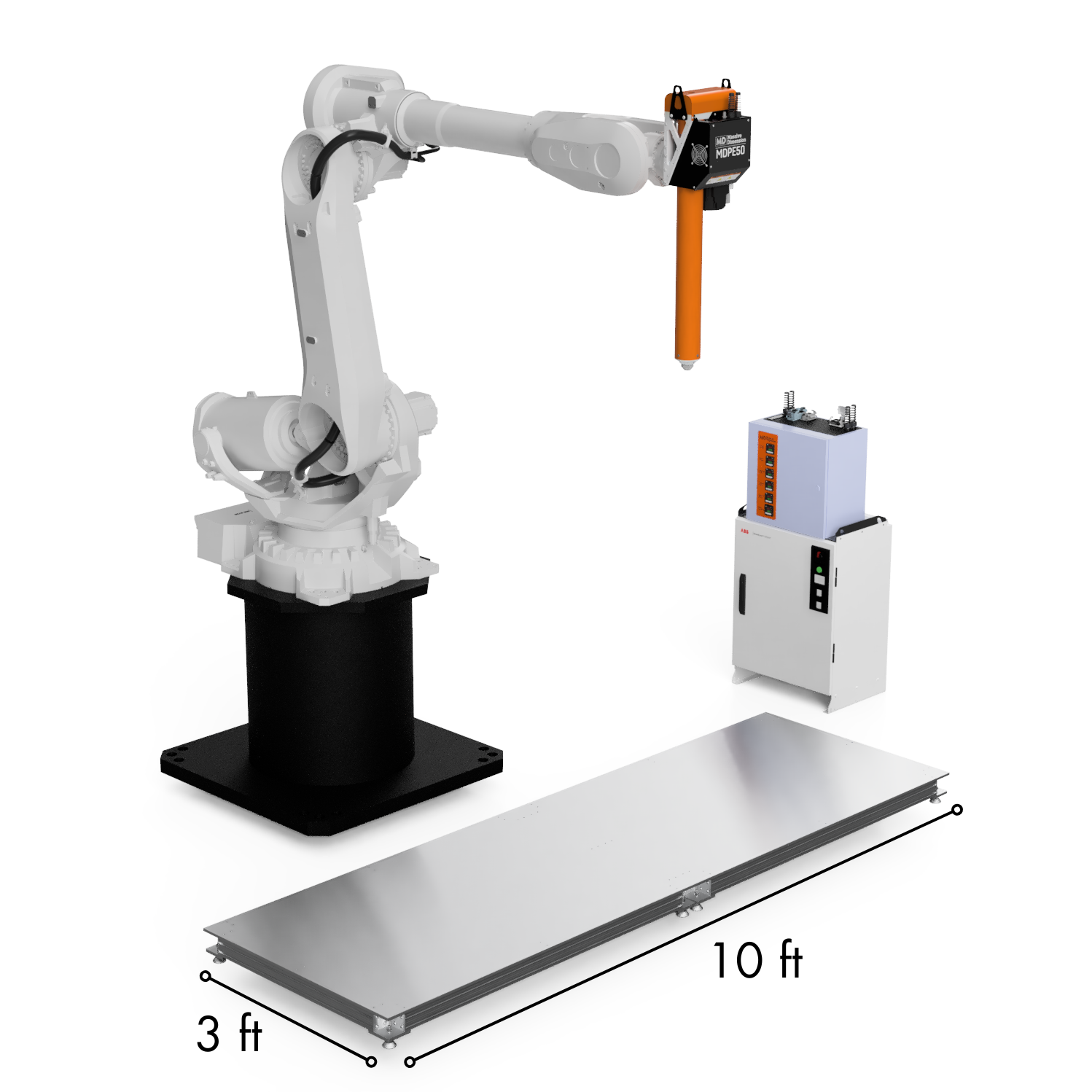 MDAC20-50 Robotic 3D Printing Cell – Massive Dimension