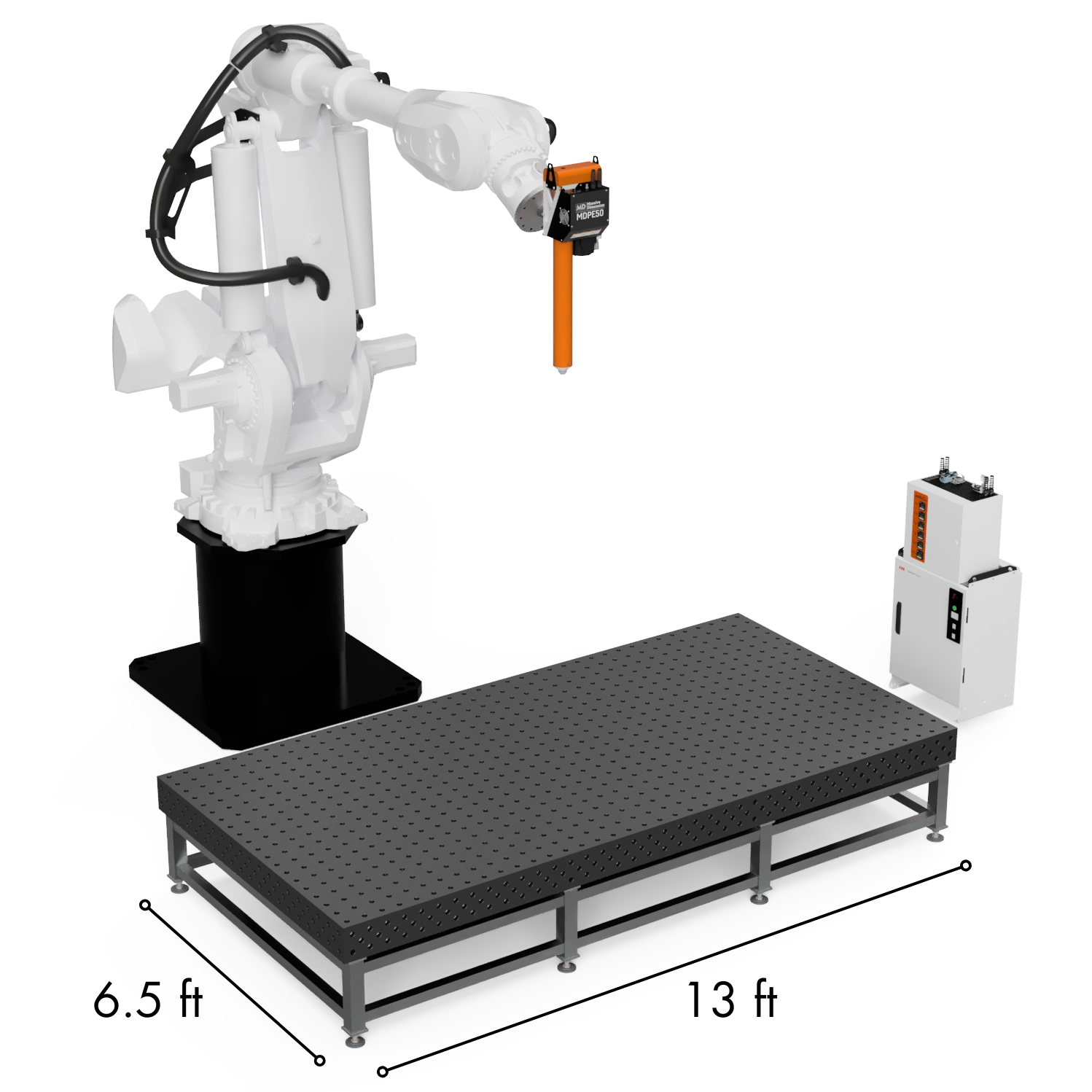 MDAC50-50 Robotic 3D Printing Cell – Massive Dimension